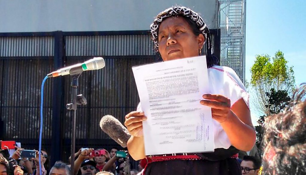 Marichuy, la candidata del EZLN – Decimos que no vemos, no oímos y no ...